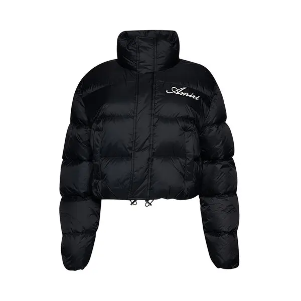 Amiri Bones Cropped Down Jacket