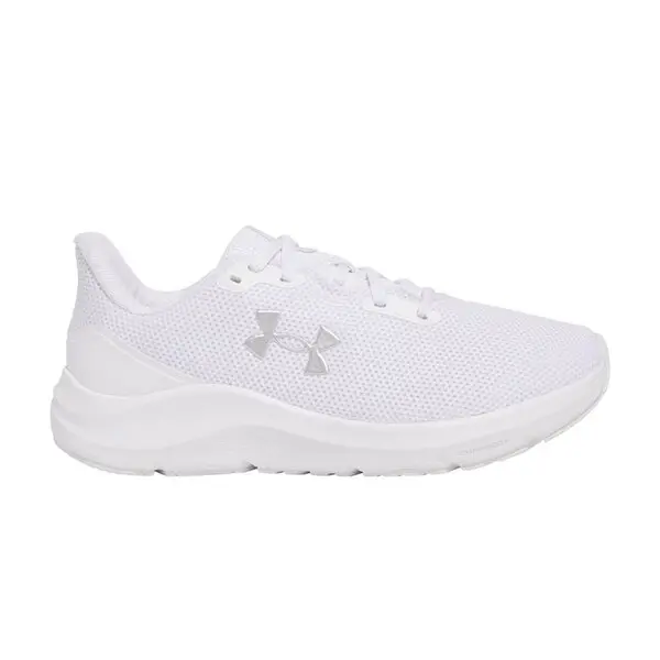 Under Armour Charged Pursuit 4 Metallic Sneakers - White