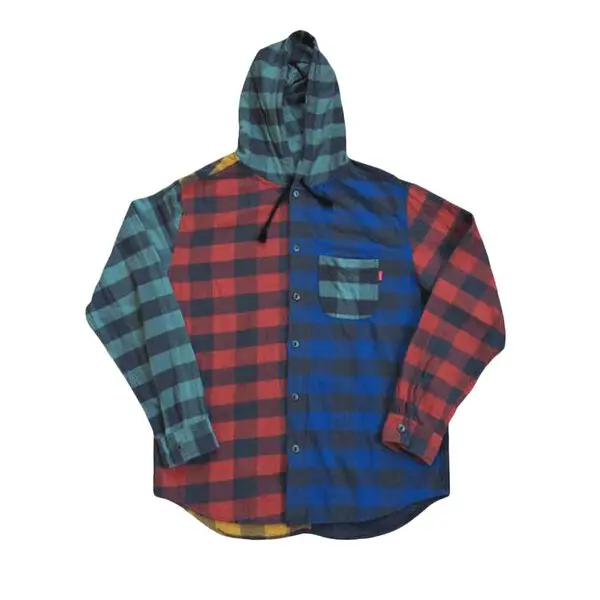 Supreme Hooded Buffalo Plaid Flannel