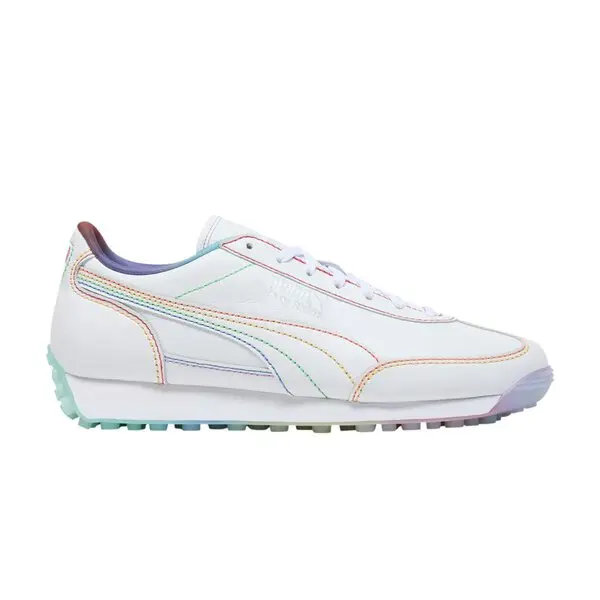 PUMA Easy Rider Pride Flag Sneakers - White
