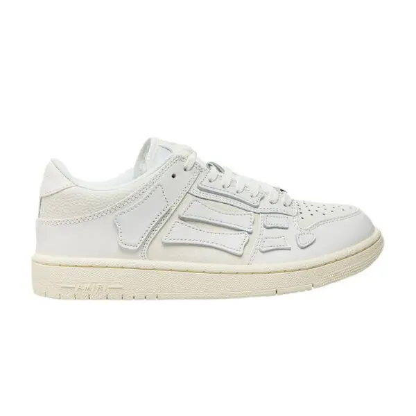 Amiri Skel Top Low Vintage Sneakers - White