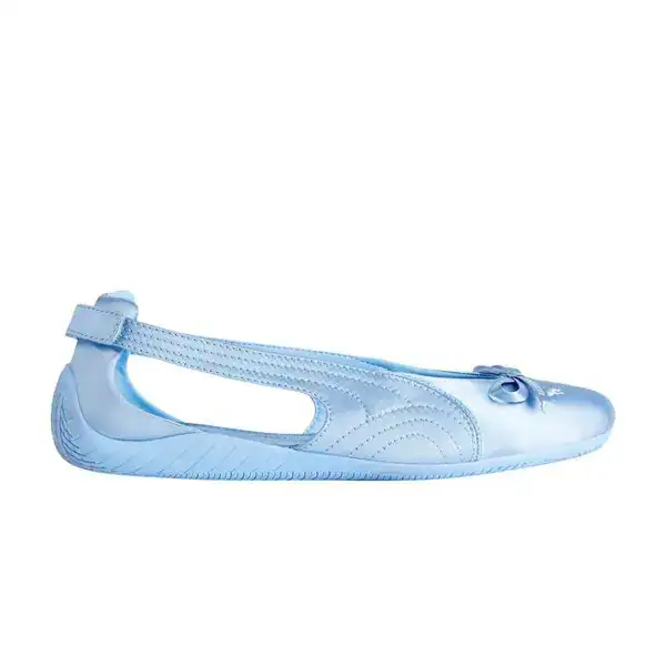 バレエシューズ Balenciaga  flat shoes 38 BALENCIAGA City embellished crinkled-leather ballet flats | NET-A