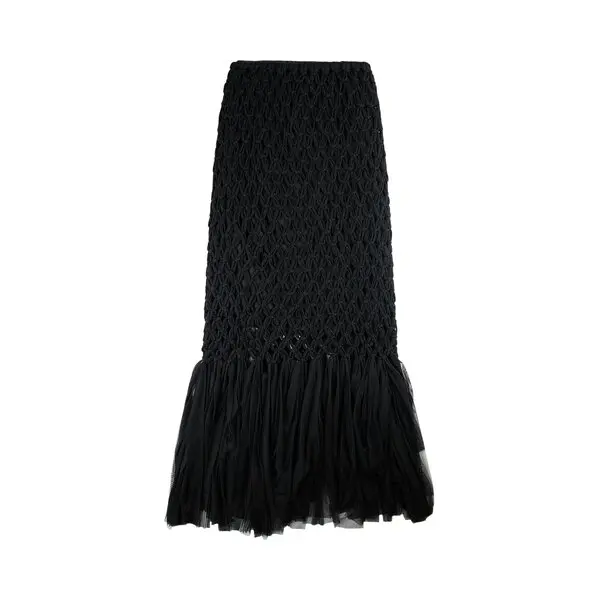 SONG FOR THE MUTE Macrame Skirt
