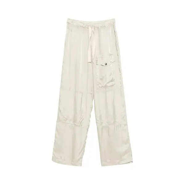 Dries Van Noten Viscose Drawstring Pants