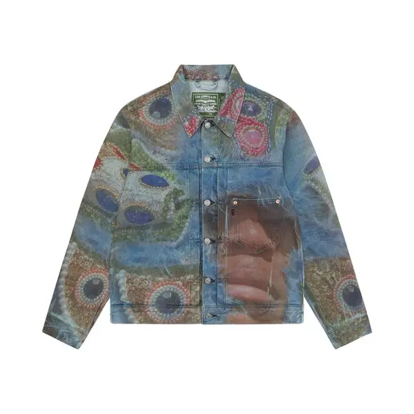 DENIM TEARS X Levi's Big Chief Demond Type-1 Jean Jacket