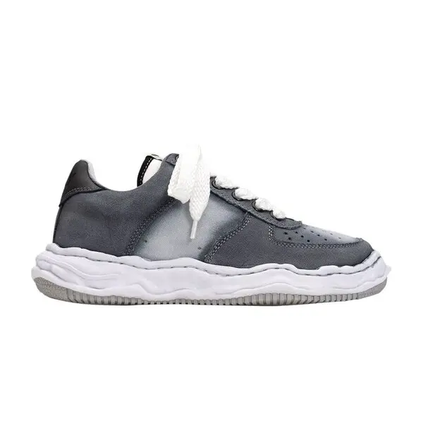 Mihara Yasuhiro Wayne Low Sprayed Canvas - Black