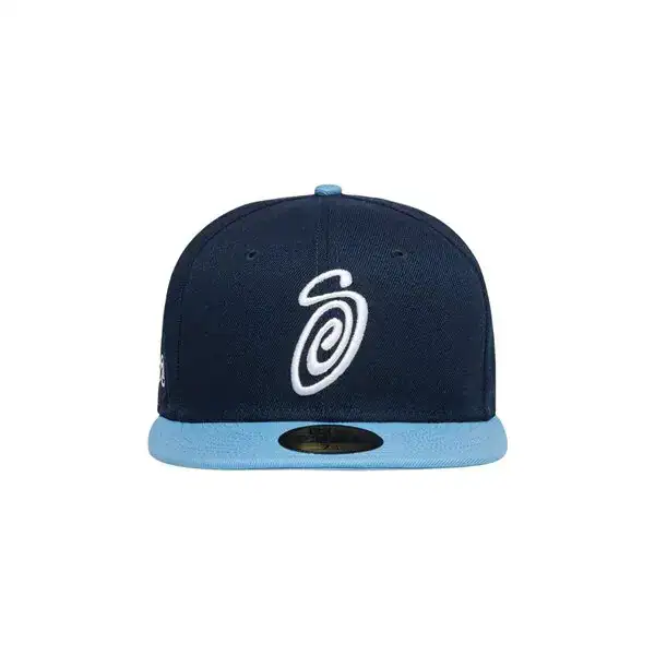 StÜssy New Era 59fifty Swirly S Cap - Blue | Editorialist