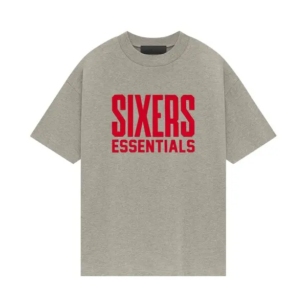 Fear Of God Sixers Tee Warm Heather