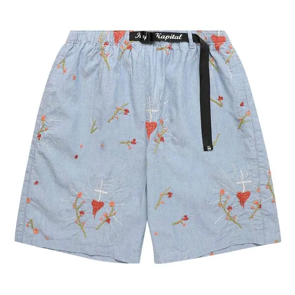 Kapital Corazon Embroidery Easy Shorts