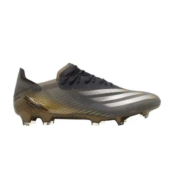 Adidas X Ghosted.1 Fg Metallic Gold Melange - Black