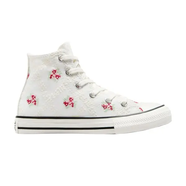 CONVERSE Chuck Taylor All Star High Ps 'cross Stitch Roses