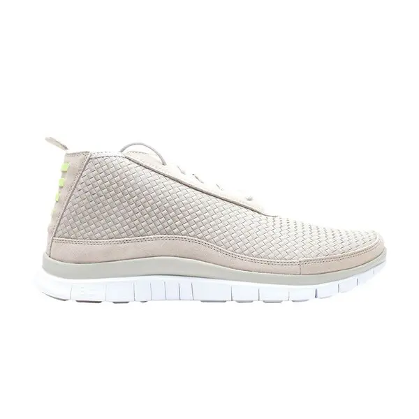 Nike Free Chukka Woven Sneakers Tan Editorialist