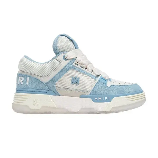 Amiri Ma-1 'quad Monogram Print Ocean Sky - Blue