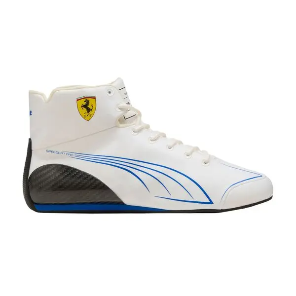 PUMA Scuderia Ferrari X Speedcat Pro Driving Boot - White