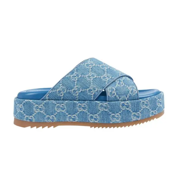 Gucci Gg Platform Slide Sandal