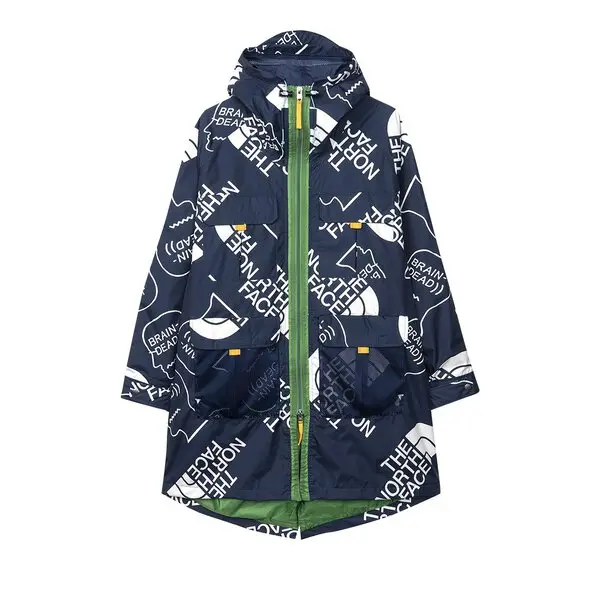 BRAIN DEAD X The North Face 76 Oversized Mountain Parka - Blue