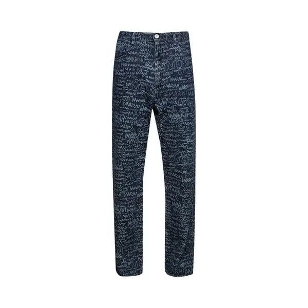 Marni Lasered Straight Leg Jeans