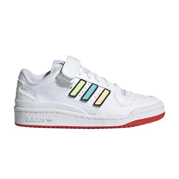 Adidas Forum Low J With Removeable Stripes