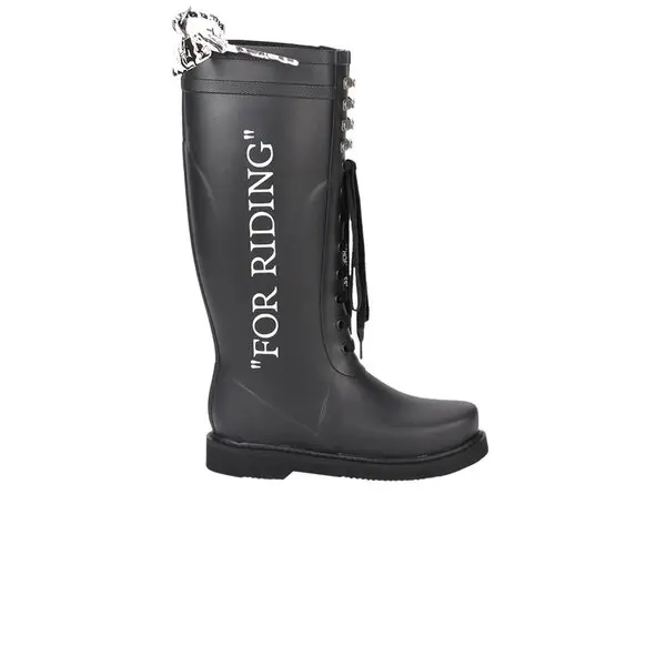 Off-White Rain Boots