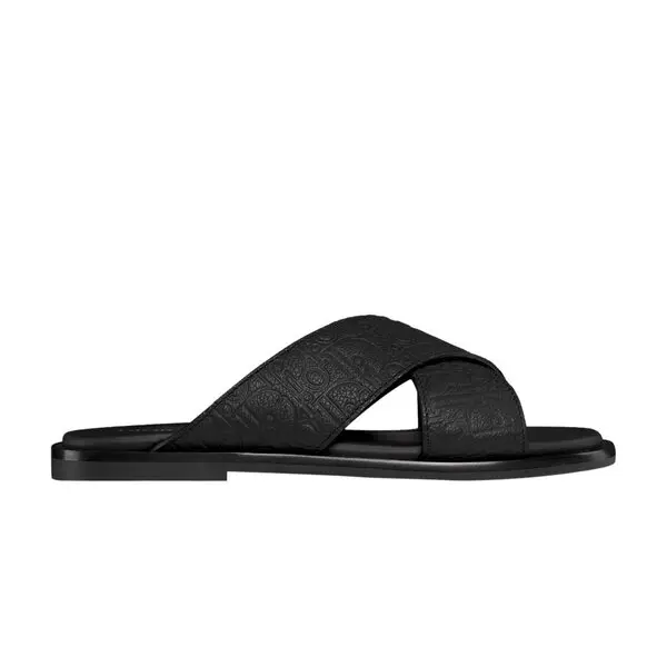 Dior Alias Oblique Sandal - Black