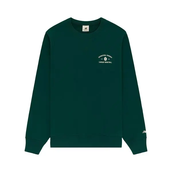 Aimé Leon Dore X New Balance Iftb Crewneck Sweatshirt - Green