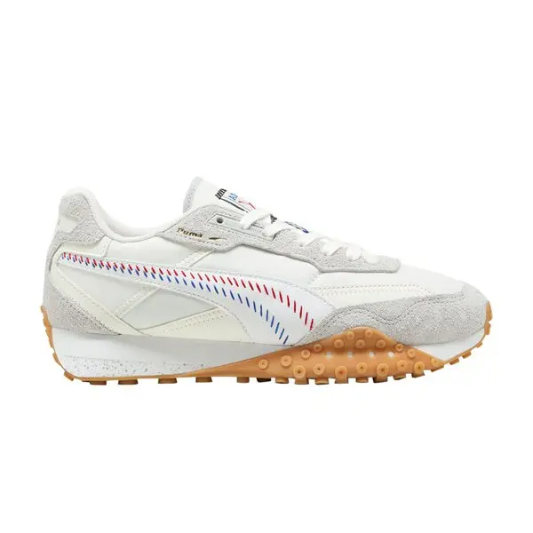 PUMA Blacktop Rider Premium Athletics Sneakers - White
