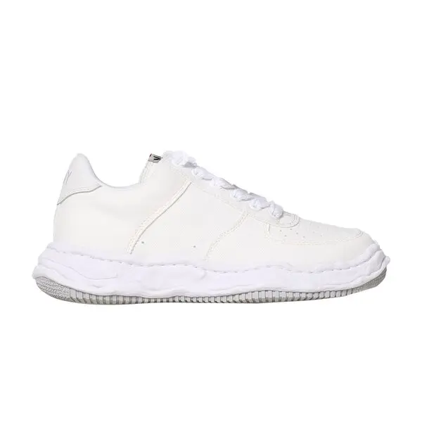Mihara Yasuhiro Wayne Og Sole Canvas Low - White