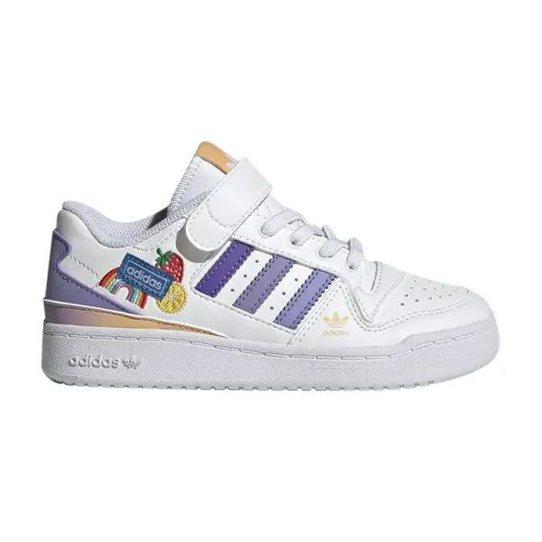 Adidas Forum Low J "fruits & Rainbow Patches