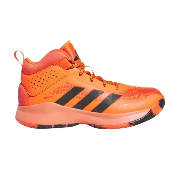 Adidas Cross 'em Up 5 Wide J - Red