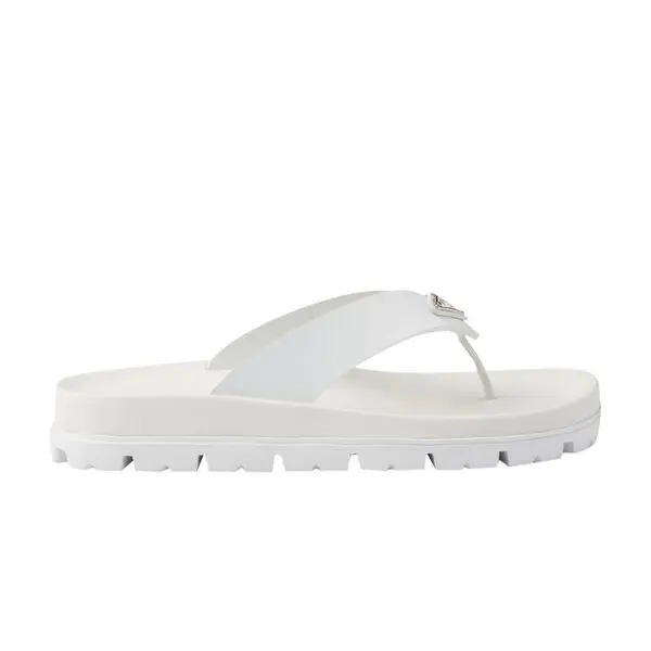 Prada Rubber Thong Sandals