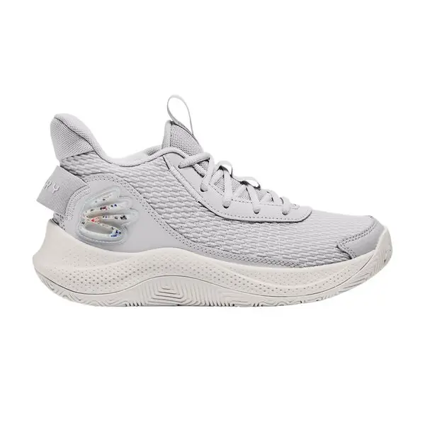 Under Armour Curry 3z7 Gs 'halo' Athletic Sneakers - Grey
