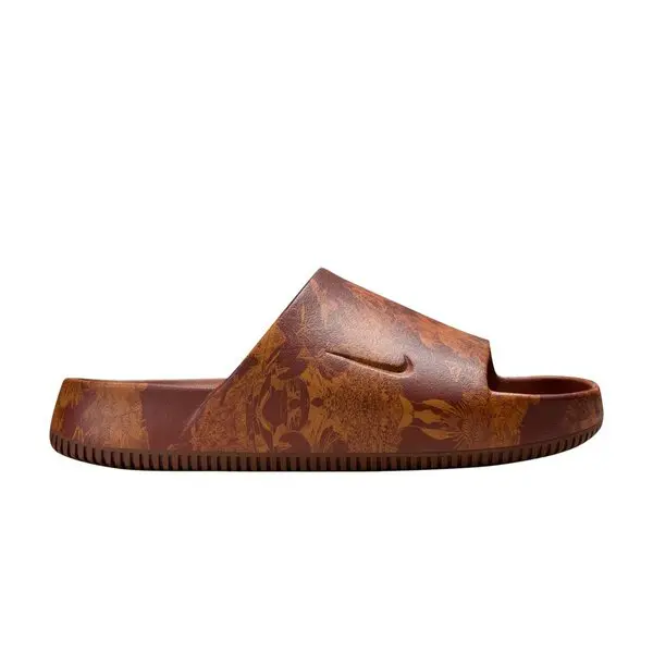 Nike Calm Slide Printed - Brown