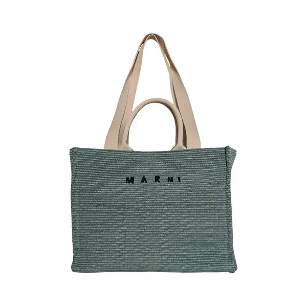 Marni Basket Tote - Green