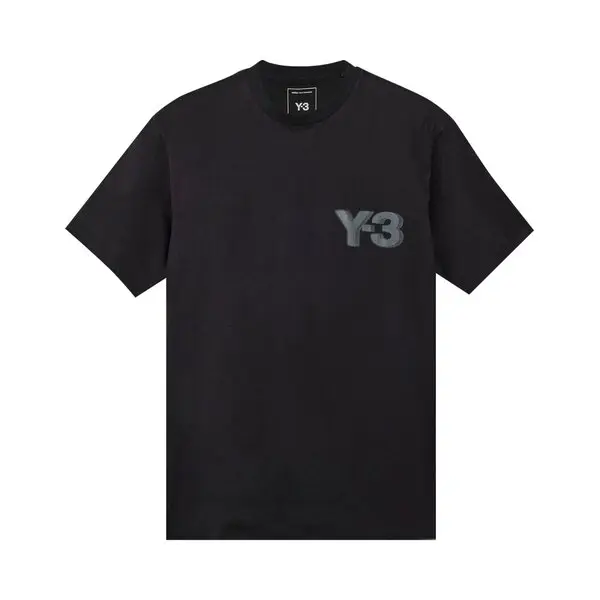 Y3 Logo Tee - Black