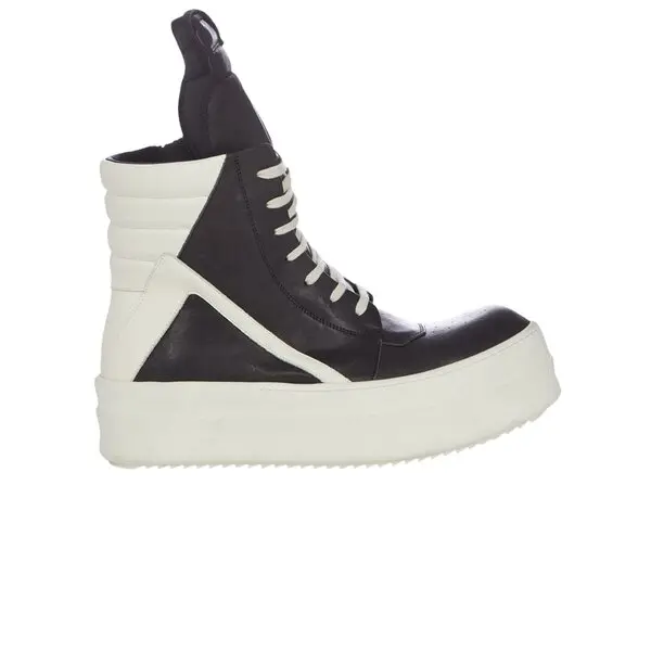 Rick Owens Mega Bumper Geobasket High-top Sneakers - Black