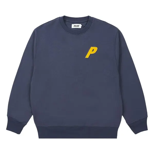 PALACE Fleece Tri-ferg Crew - Blue