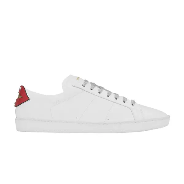Saint Laurent Signature Court Classic Lips Sl/01 Low Top Sneaker