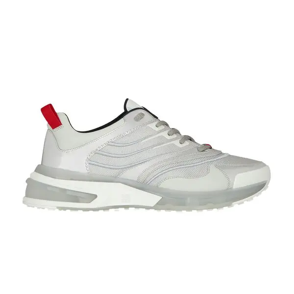 Givenchy Giv 1 Sneaker With Transparent Sole - Silver
