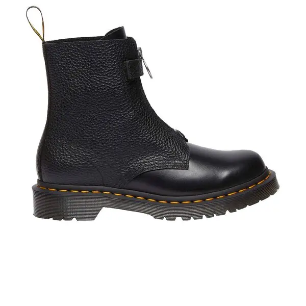 Dr. Martens 1460 Front Zip Leather Lace Up Boot