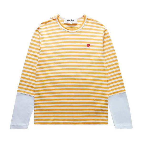Play Comme Des Garcon Striped T-shirt