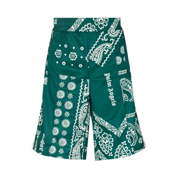 Palm Angels Bandana Print Track Short