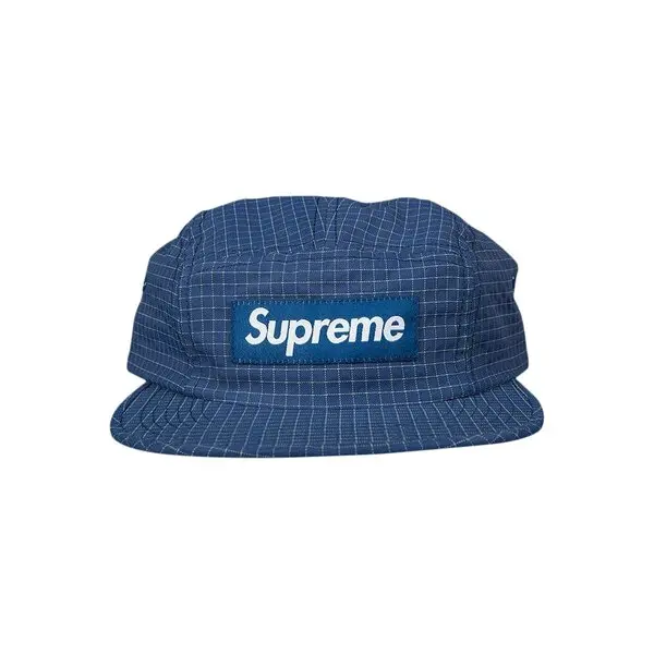 Supreme Reflective Ripstop Camp Cap - Blue