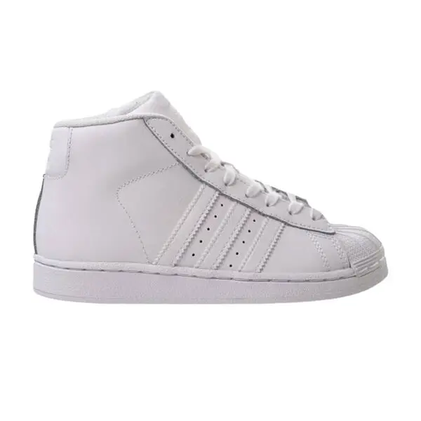 Adidas Pro Model C High-top Sneakers - White