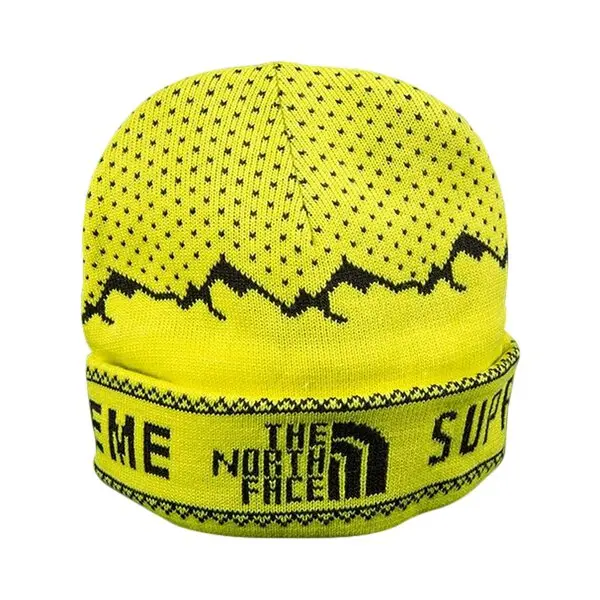 Supreme X The North Face Fold Beanie - Yellow