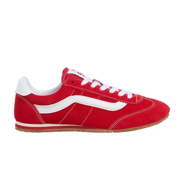 VANS Super Lowpro Racing Sneakers - Red
