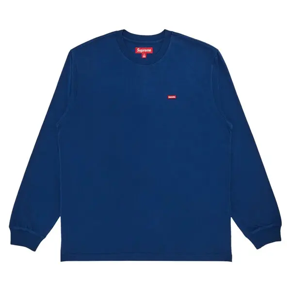 Supreme Small Box Long-sleeve Tee - Blue