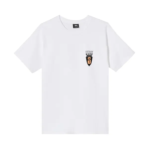 StÜssy Crest Tee - White