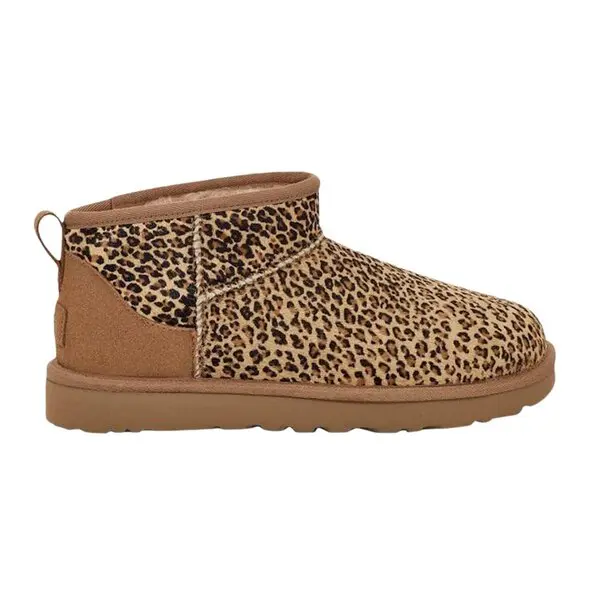 UGG Classic Ultra Mini Speckles Leopard Print Boots
