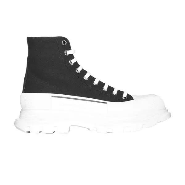 Alexander McQueen Tread Slick High-top Sneakers - Black