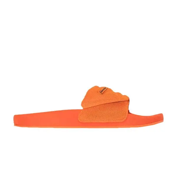 Heron Preston Logo Patch Sliders - Orange